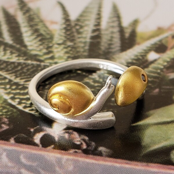 Snail Ring - Etsy