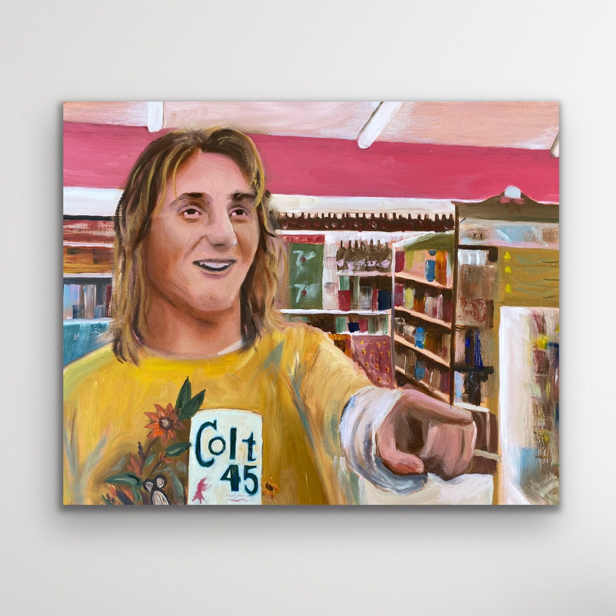 Jeff Spicoli Art Print From Original Oil Painting, Fast Times at ...
