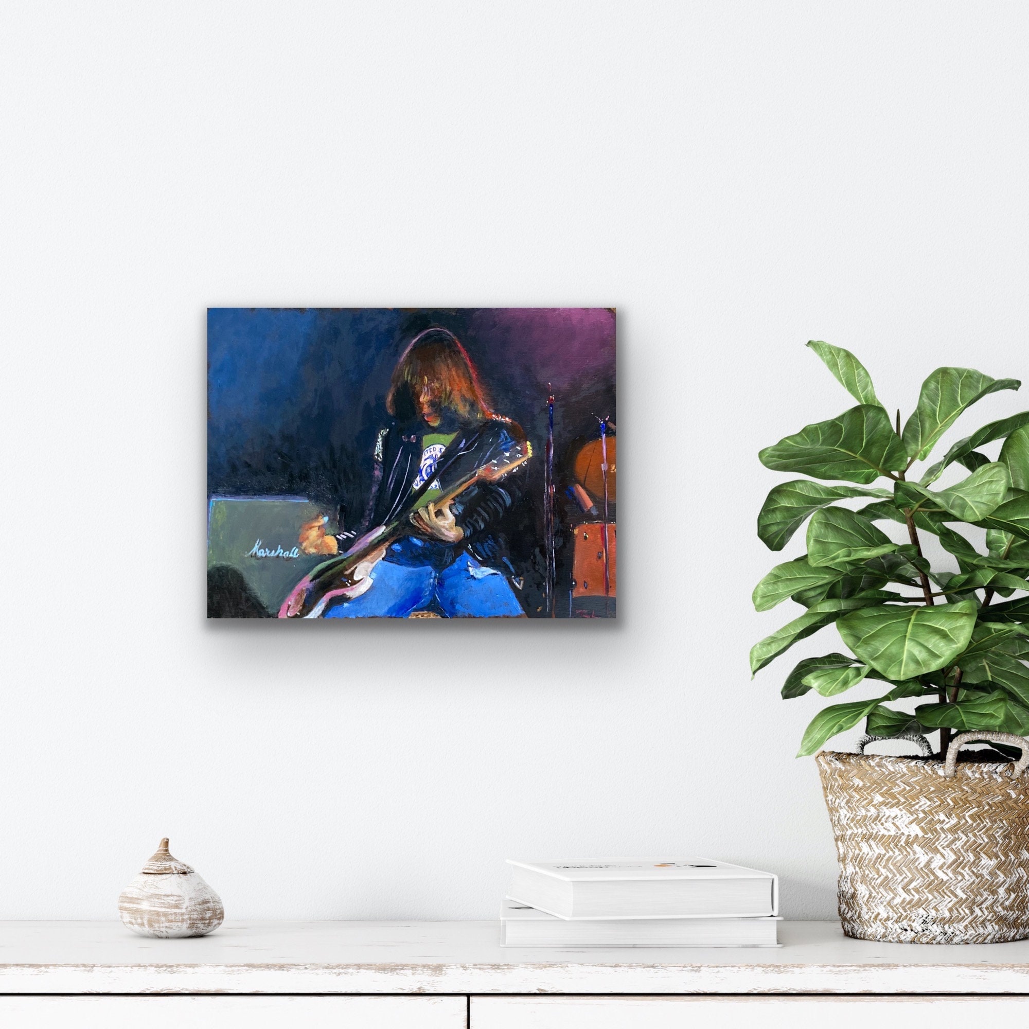 Ramones Art Prints, 2 Sizes, 8X10 Inch and 16X20 Inch, Wall Art, Johnny ...