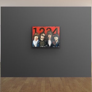 Art Prints 2 Sizes 9X12 and 18X24 of My Ramones Original Oil Painting ...