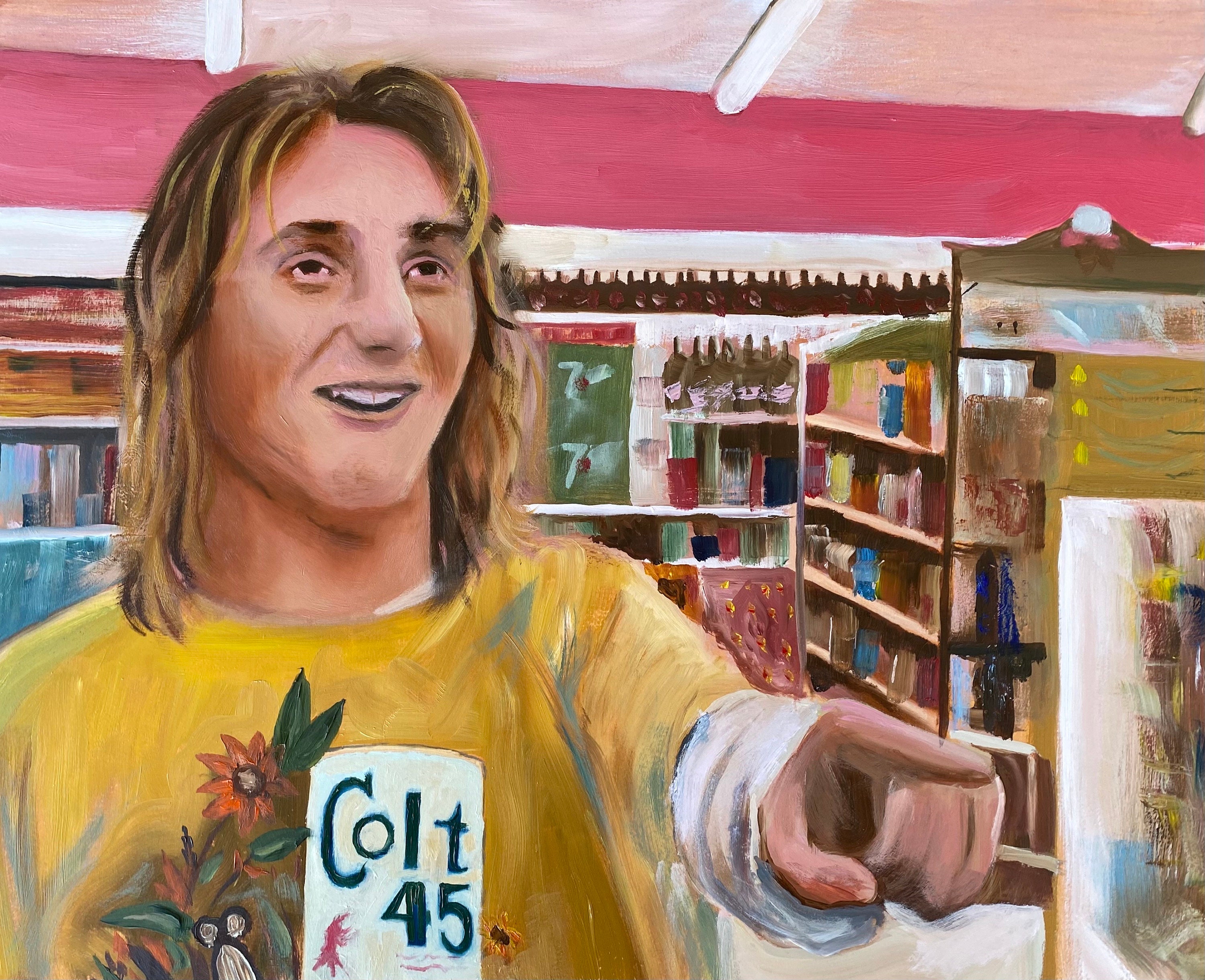 Jeff Spicoli Art Print From Original Oil Painting, Fast Times at ...