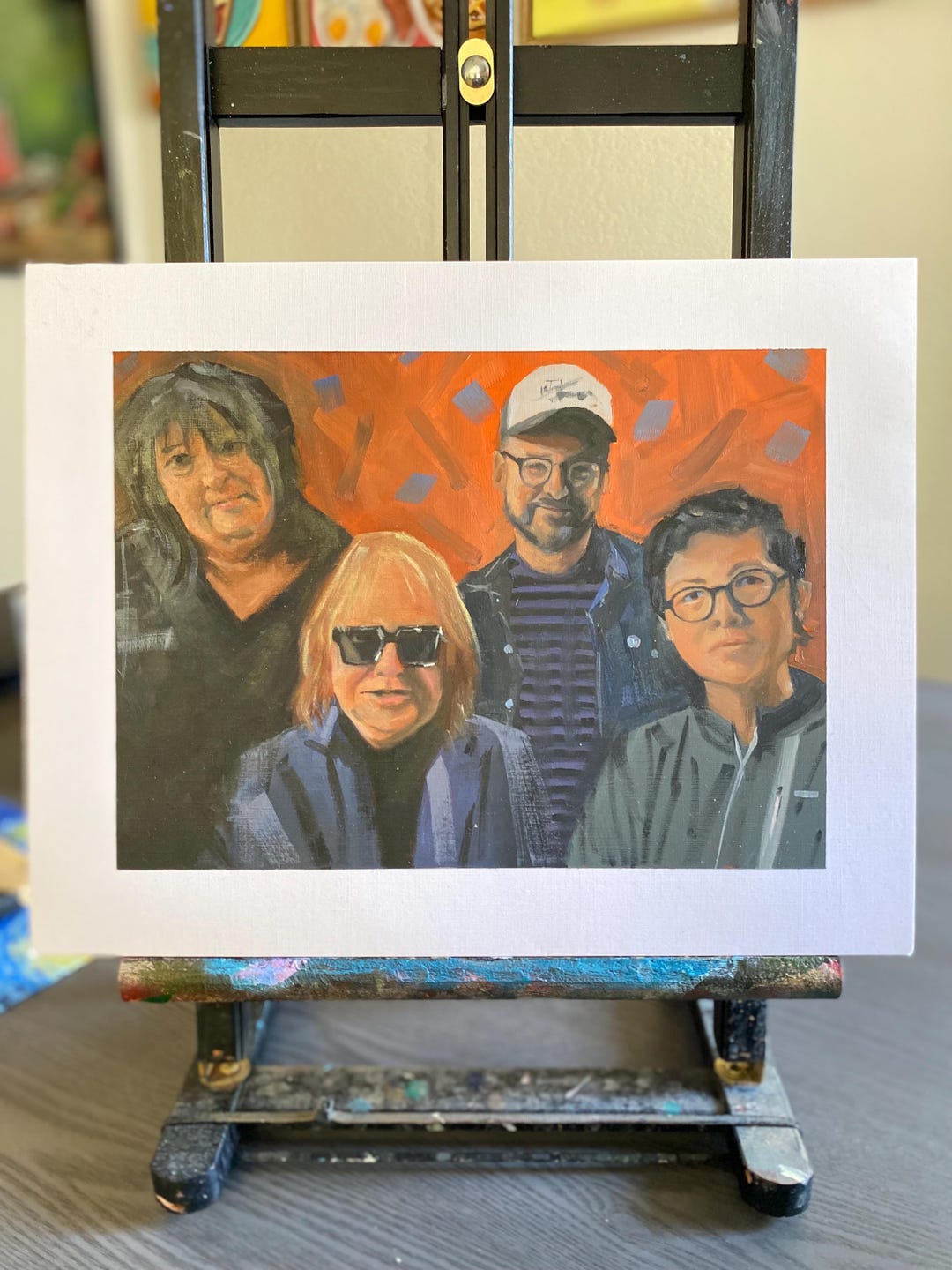 Art Print of My Original Oil Painting of Legendary Seattle Band the ...