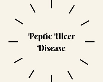 Nursing Notes-peptic Ulcer Disease - Etsy