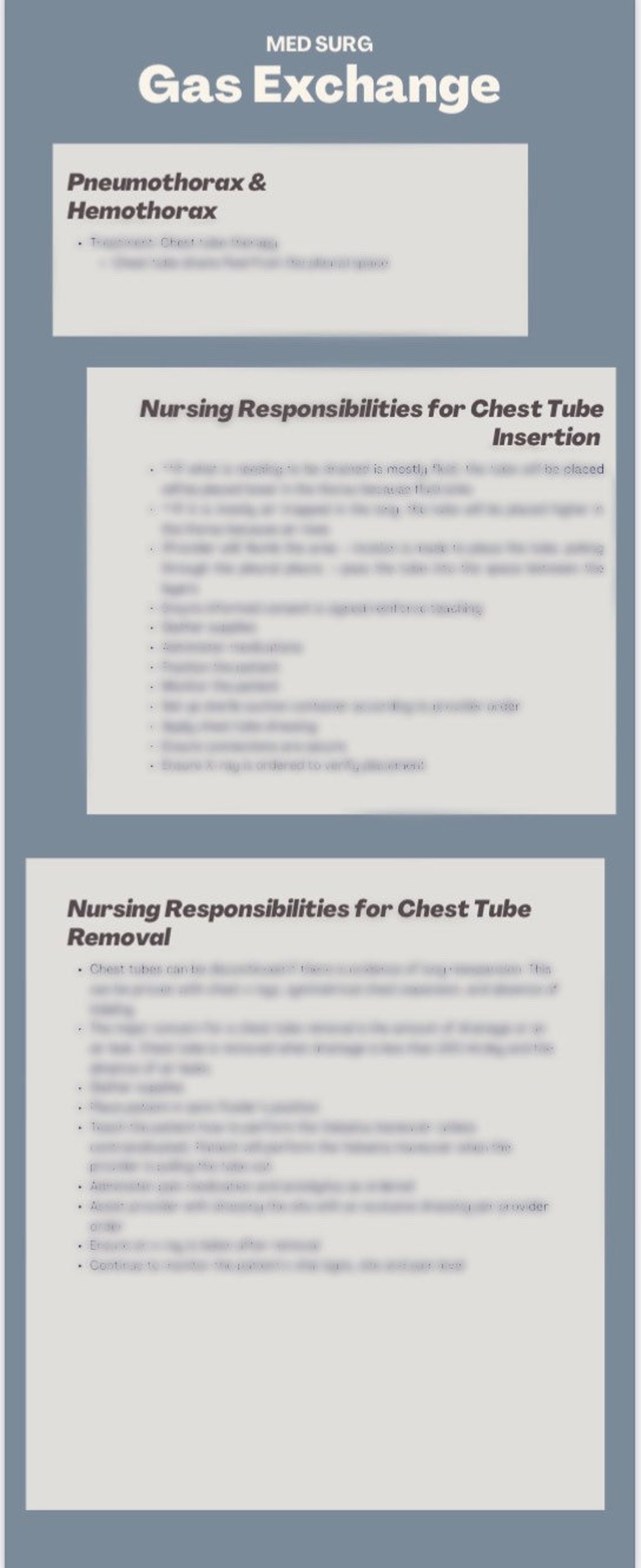 Pleural Effusion, Pneumothorax, & Chest Tubes NURSING NOTES - Etsy