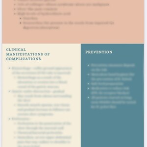Peptic Ulcer Disease NURSING NOTES - Etsy