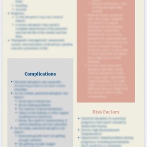 Placenta Previa and Placenta Abruption Nursing Notes - Etsy