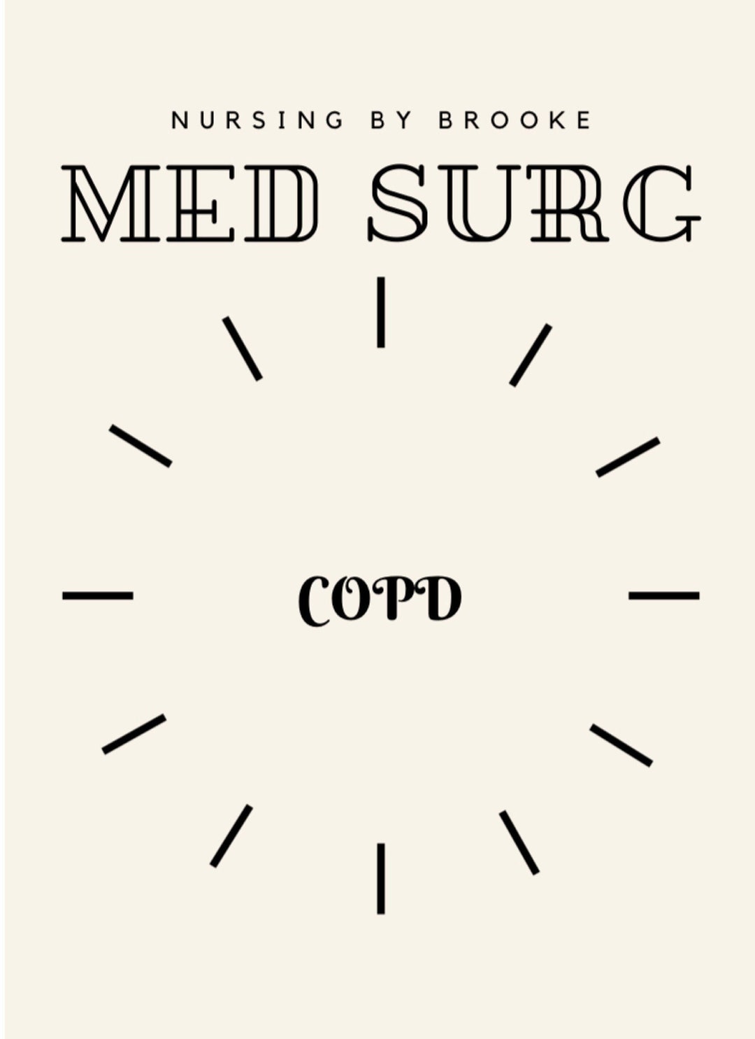 COPD NURSING NOTES - Etsy