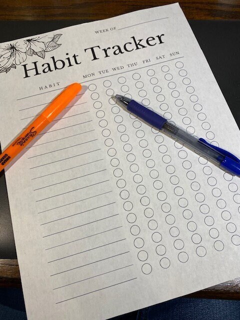 Habit Tracker - Etsy