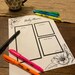 Daily Planner Page (black and White Floral)(8.5x11) - Etsy
