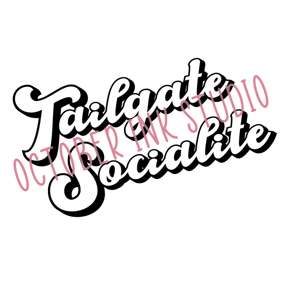 Tailgate Socialite Svg/png, Football Svg, Fall Svg, Cricut Cut Files ...