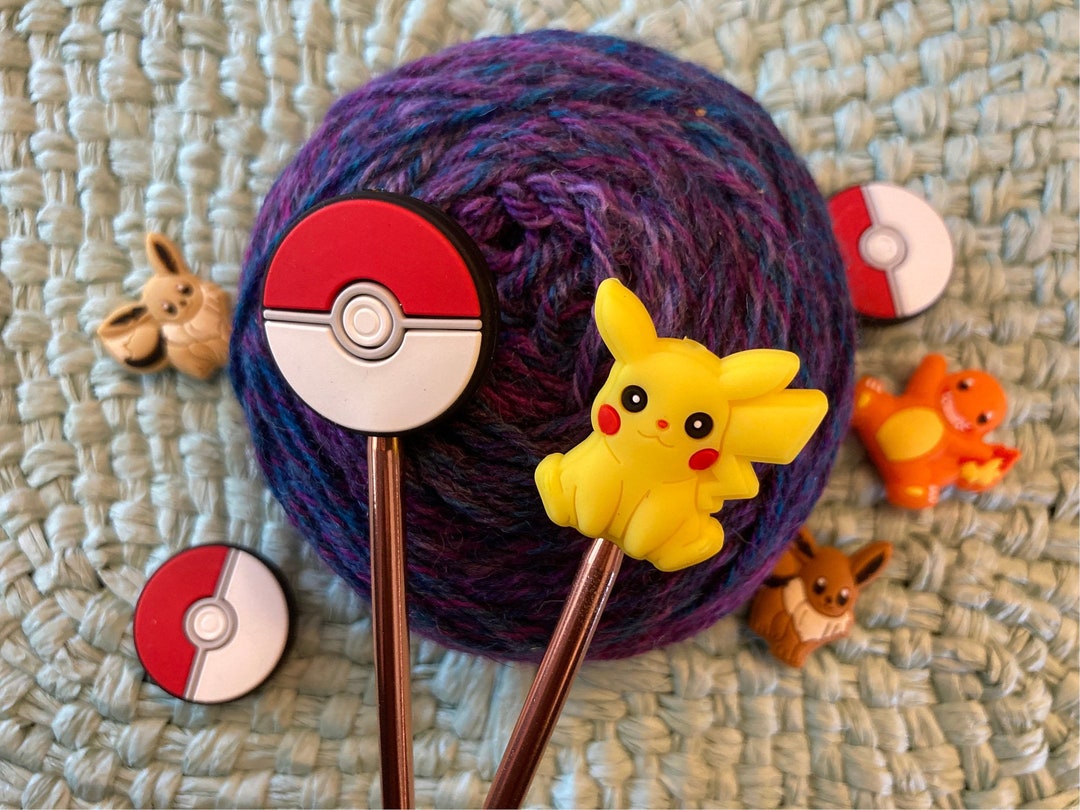 Pokémon Inspired Needle Stoppers and Point Protectors - Etsy