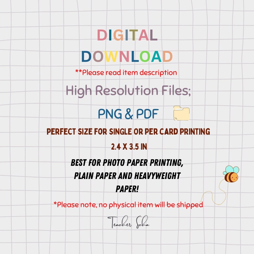 Kids Flashcard Shape & Color Bundle, Nursery Flashcard Printable ...