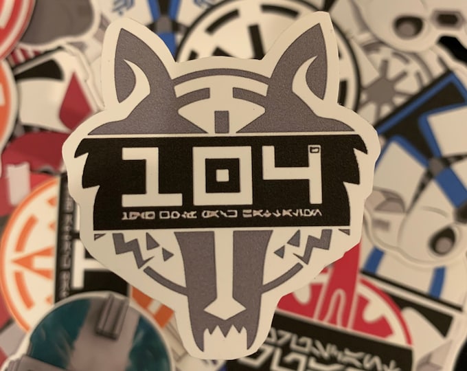 104th Wolf Pack PVC Patch Clone Wars - Etsy