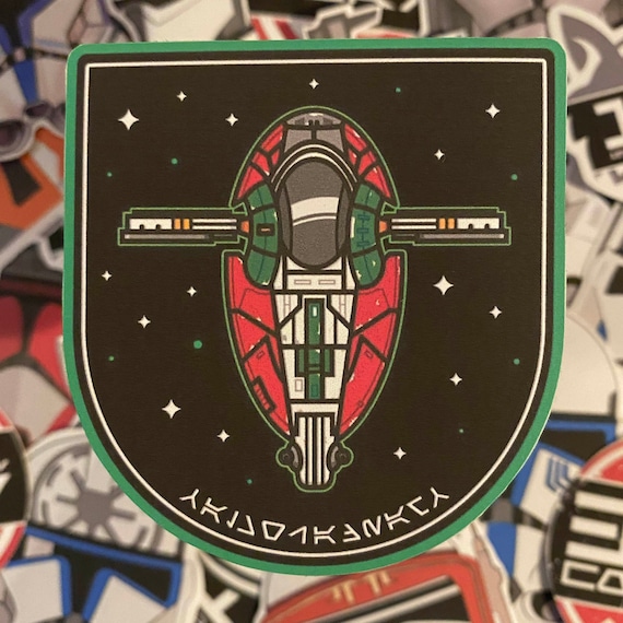 Star Wars Starship Vinyl Stickers hydroflask/laptops/water | Etsy