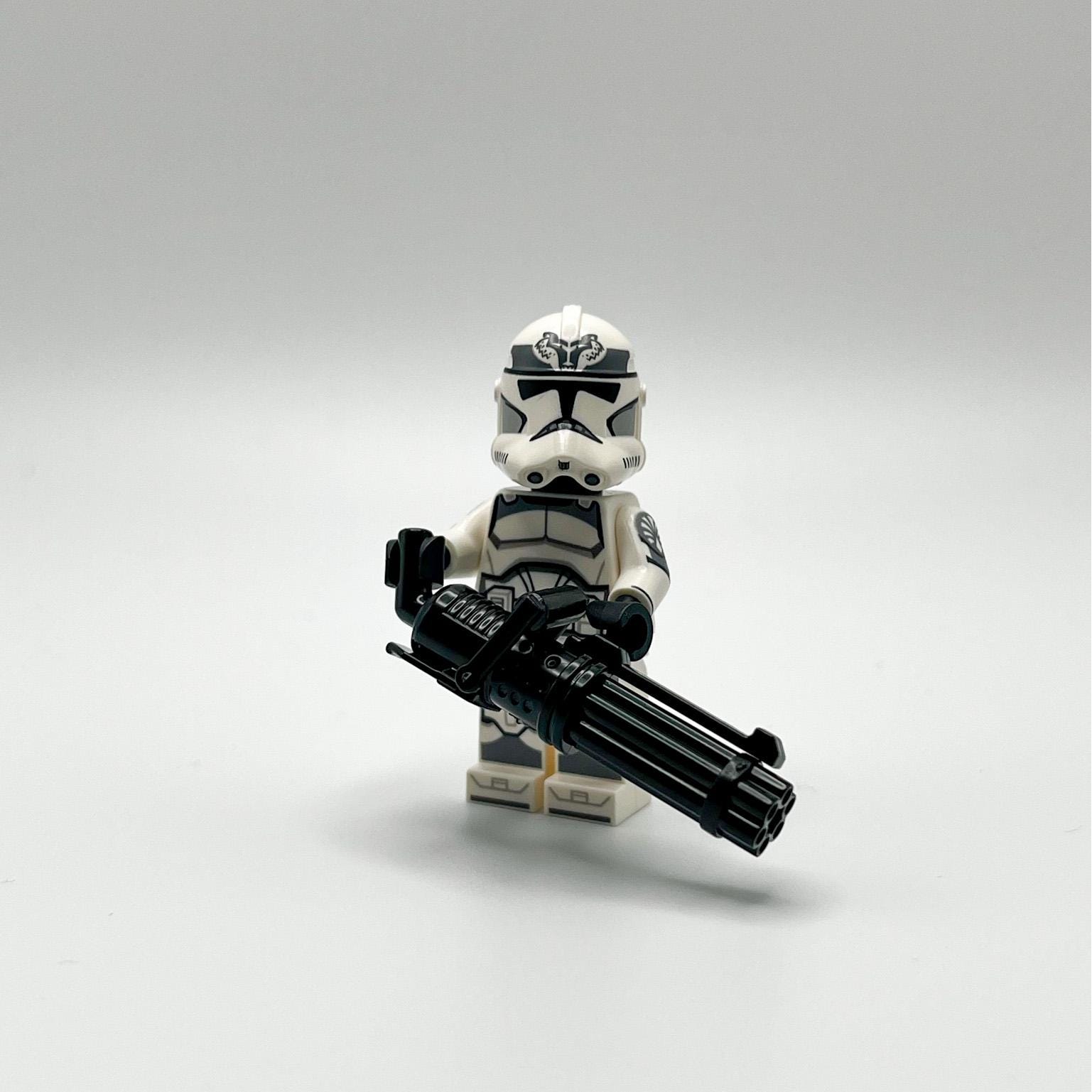 Star Wars Clone Blasters, Rifles, and Minigun (custom LEGO® Compatible ...