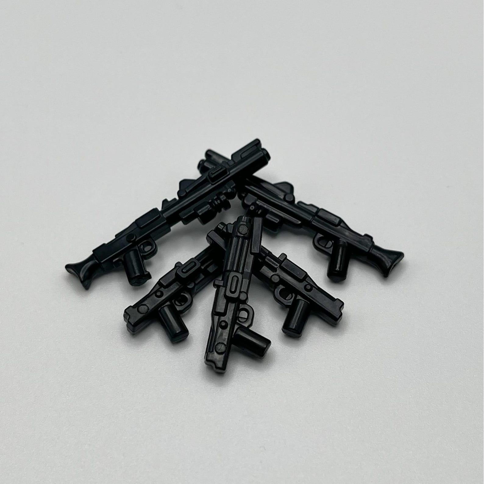 Star Wars Clone Blasters, Rifles, and Minigun (custom LEGO® Compatible ...