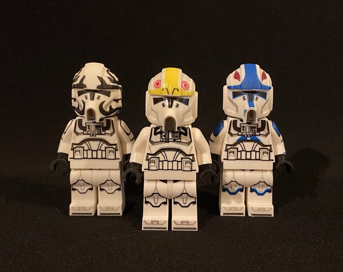 Custom LEGO® Clone Pilots (decaled LEGO® Minifigures) - Etsy