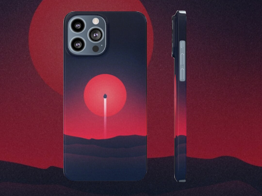 Star Wars Millennium Falcon Sunset iPhone Case 14, 13, 12, 11, X, Xr, 8 ...