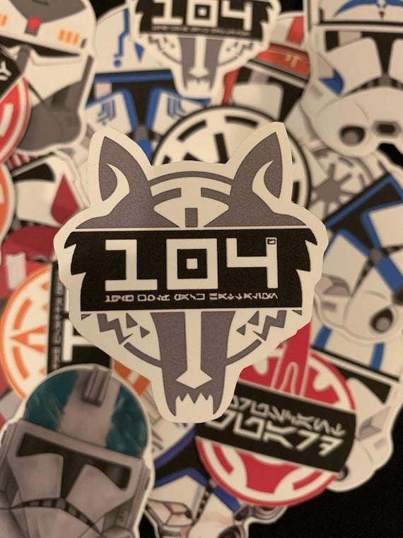 Star Wars Clone Legion Logo Stickers | Etsy