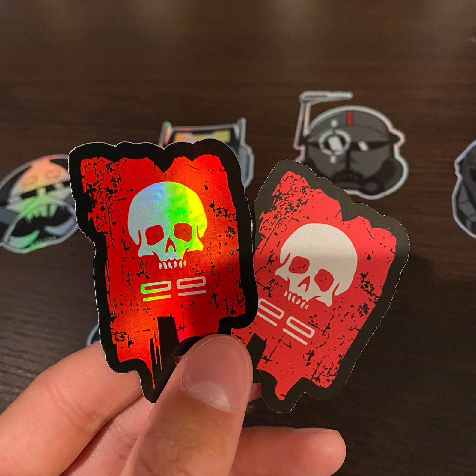 Star Wars Bad Batch Holographic Vinyl Stickers (laptops//party Favors ...