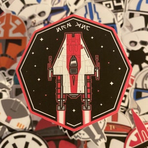 Star Wars Starship Vinyl Stickers (hydroflask/laptops/water Bottles ...