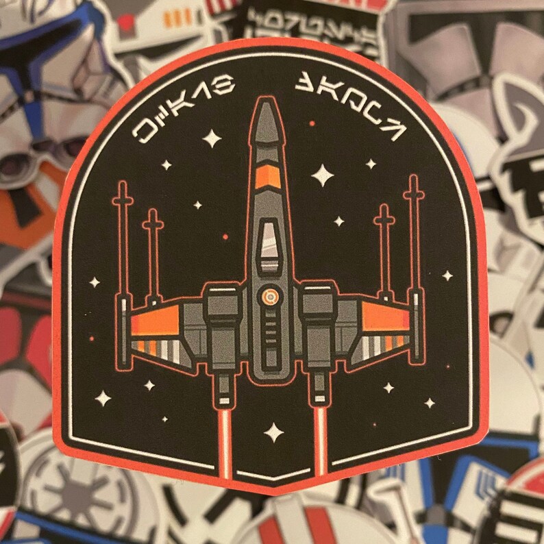 Star Wars Starship Vinyl Stickers hydroflask/laptops/water - Etsy