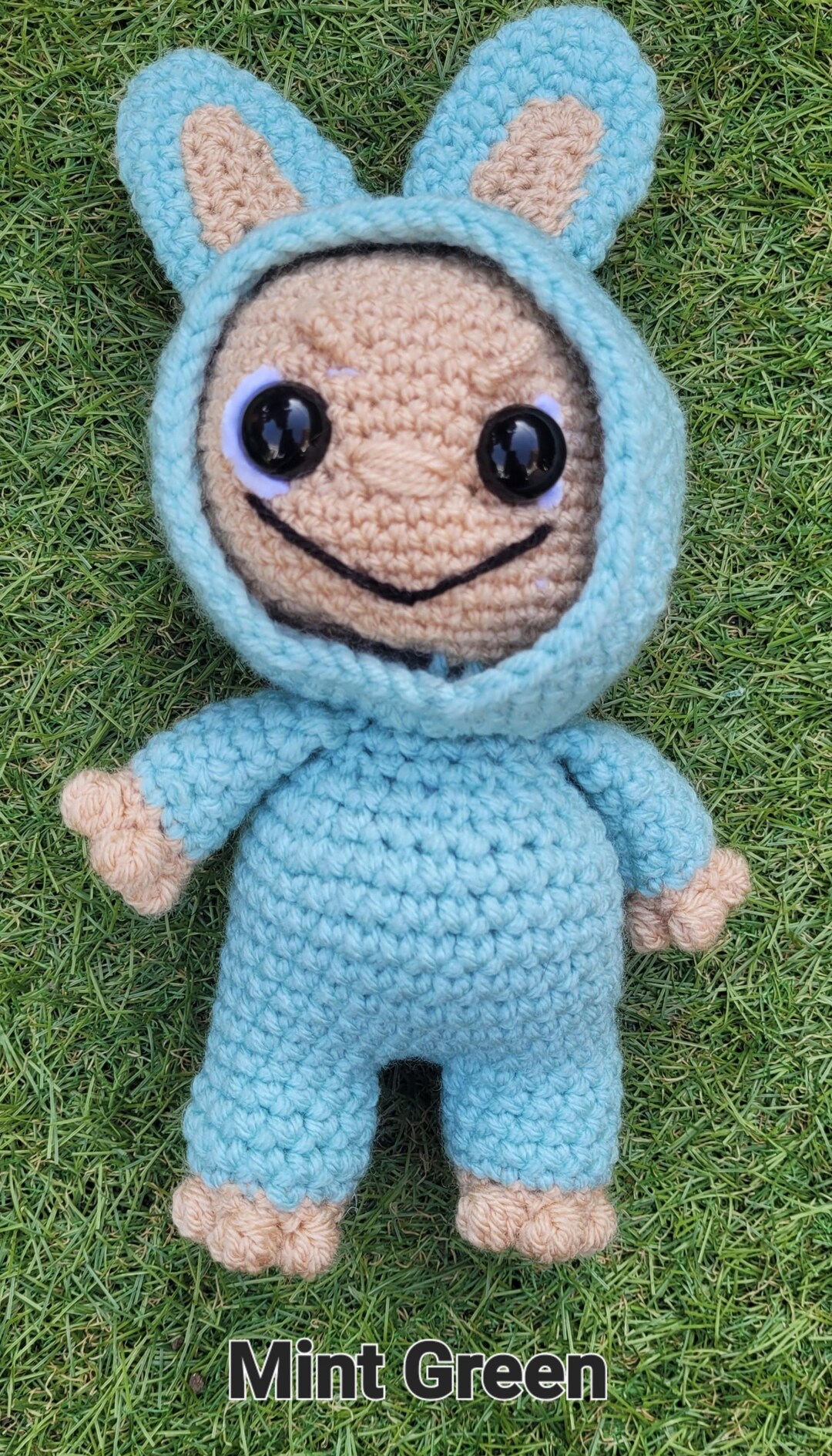 Crochet Evil Bunny Doll - Unique Collectible Plushie - Etsy
