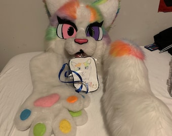 Lavafox Fursuit | Etsy