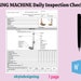 Piling Machine Inspection Checklist: Construction Safety (WORD) - Etsy