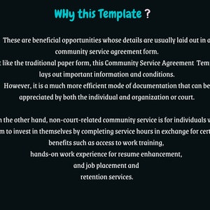 Community Service Contract * Public Service Agreement - Organization ...