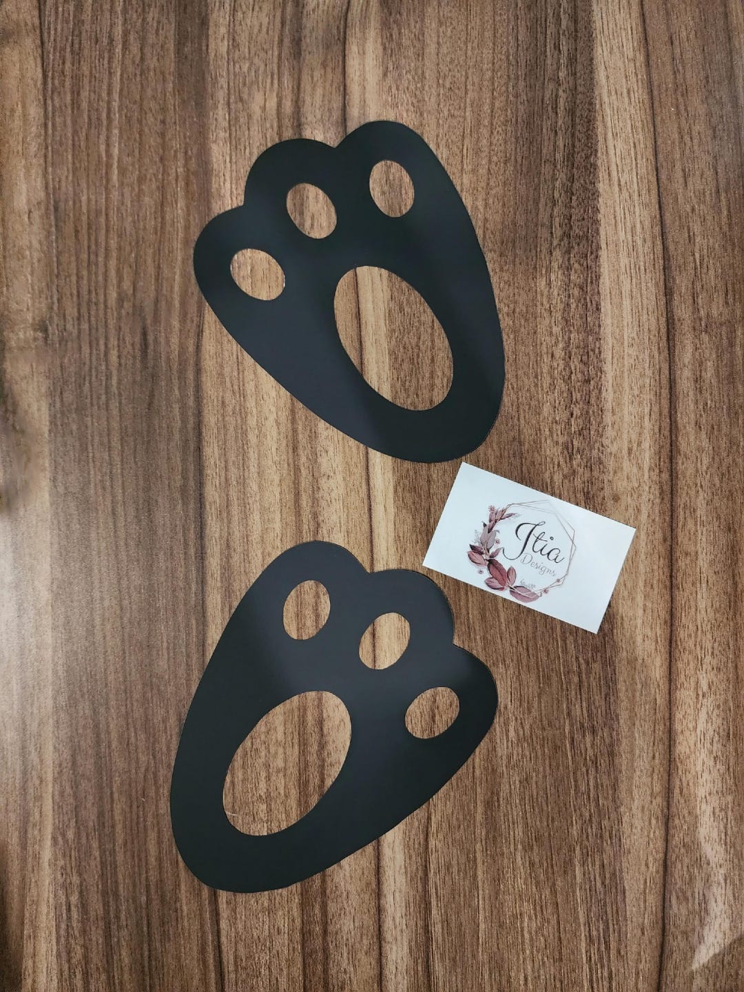 Bunny/easter Foot Stencil - Etsy