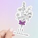 Wildflowers ITP Awareness Sticker Idiopathic Thrombocytopenic Purpura ...