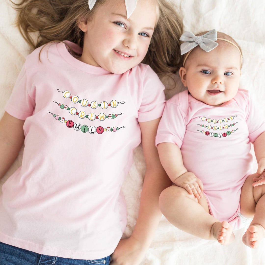 Cousin Crew Matching Shirts Custom Name Family Shirts Friendship ...