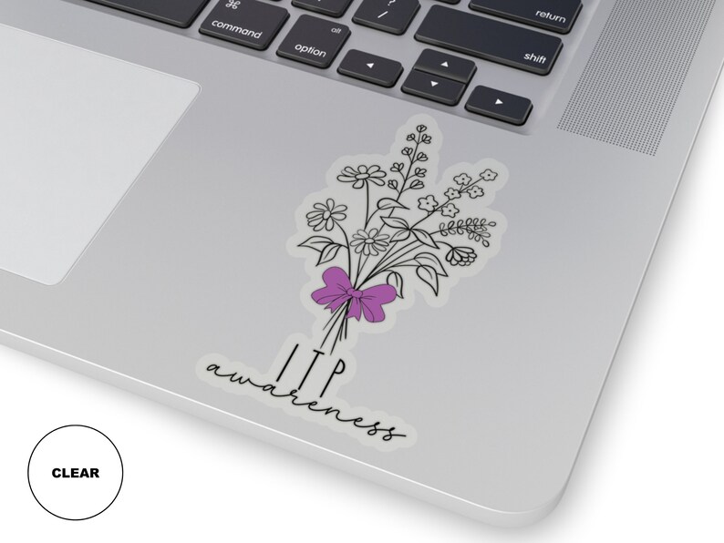 Wildflowers ITP Awareness Sticker Idiopathic Thrombocytopenic - Etsy