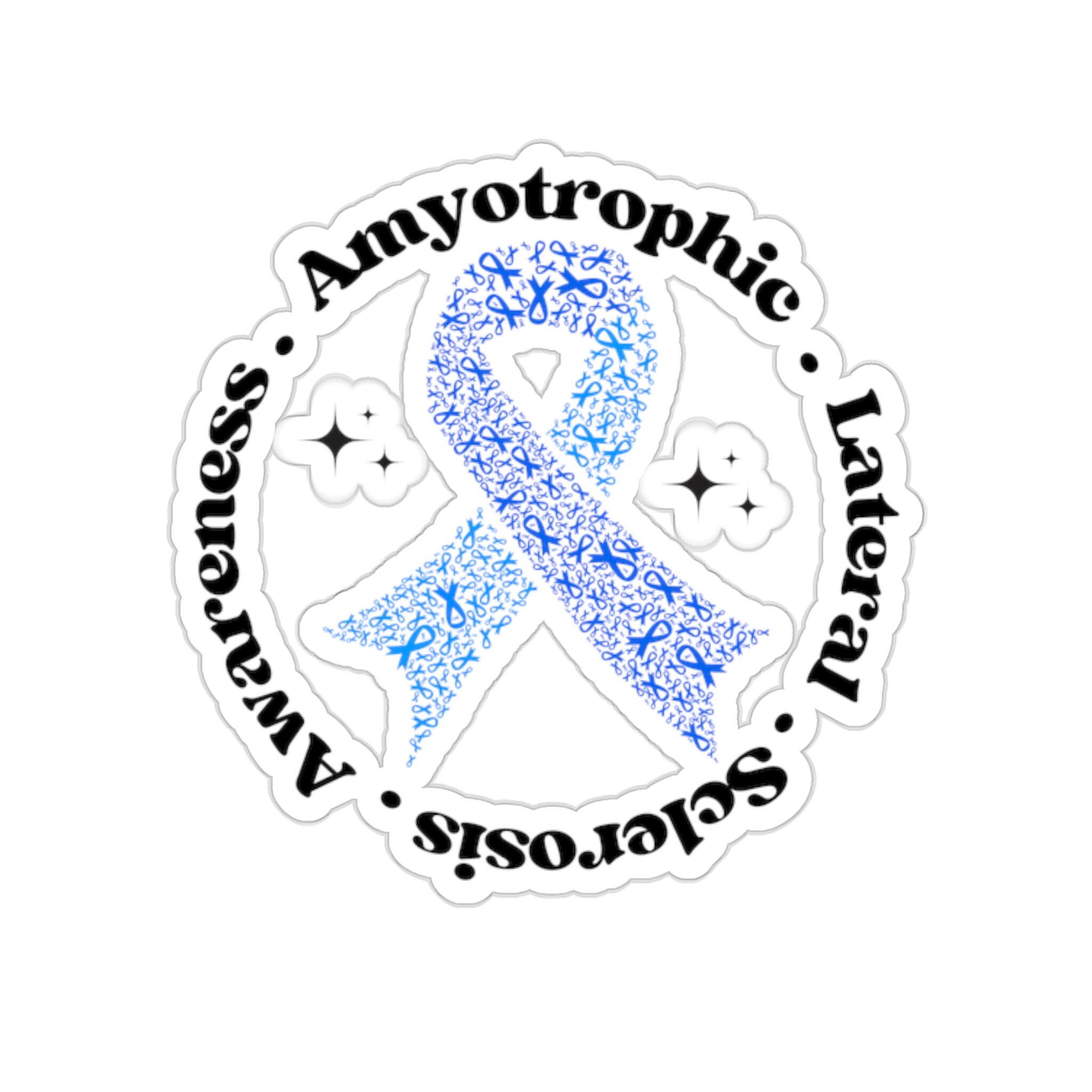 ALS Awareness Sticker for ALS Awareness Sticker Amyotrophic Lateral ...