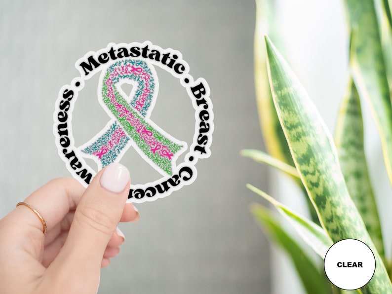 Metastatic Breast Cancer Awareness Sticker MBC Sticker Metastatic ...
