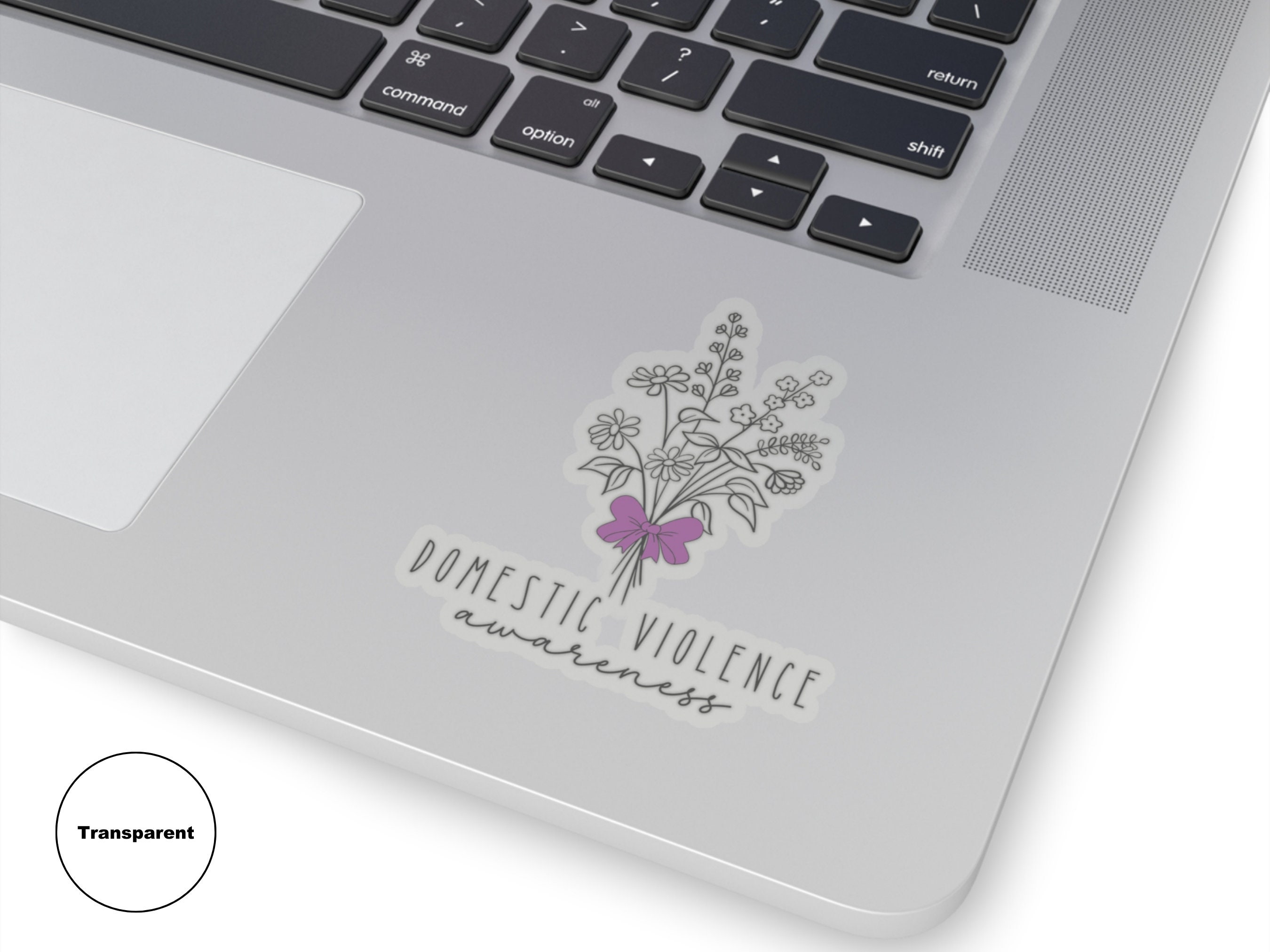 Wildflowers DV Sticker for Domestic Violence Awareness Month Sticker ...