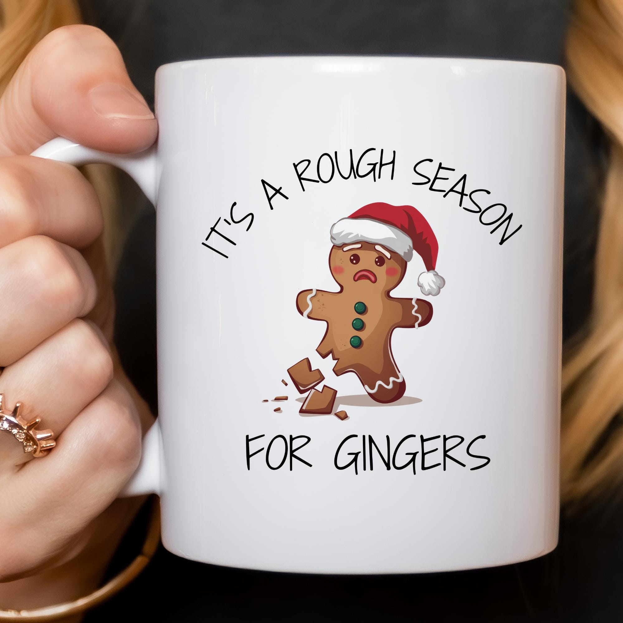 Gingerbread Man Mug Gingerbread Cookie Tea Cup for Bestie Funny ...