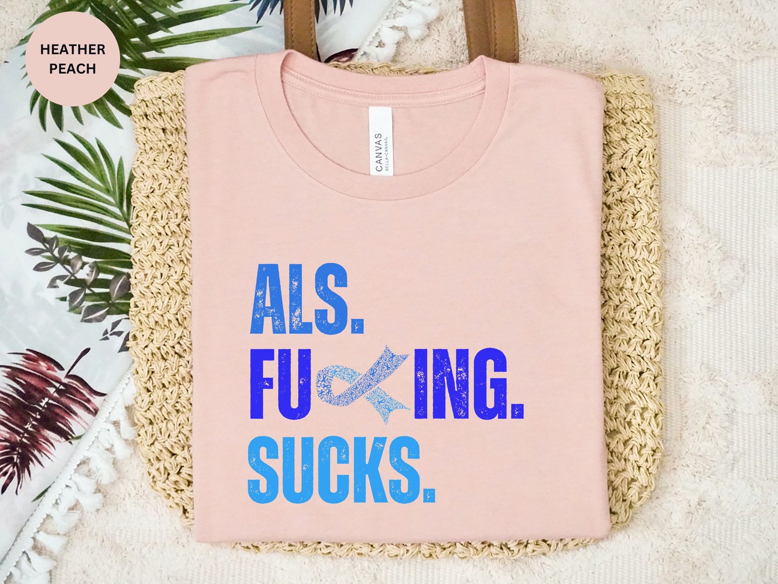 ALS Clothing for ALS Awareness Shirt Amyotrophic Lateral Sclerosis ...