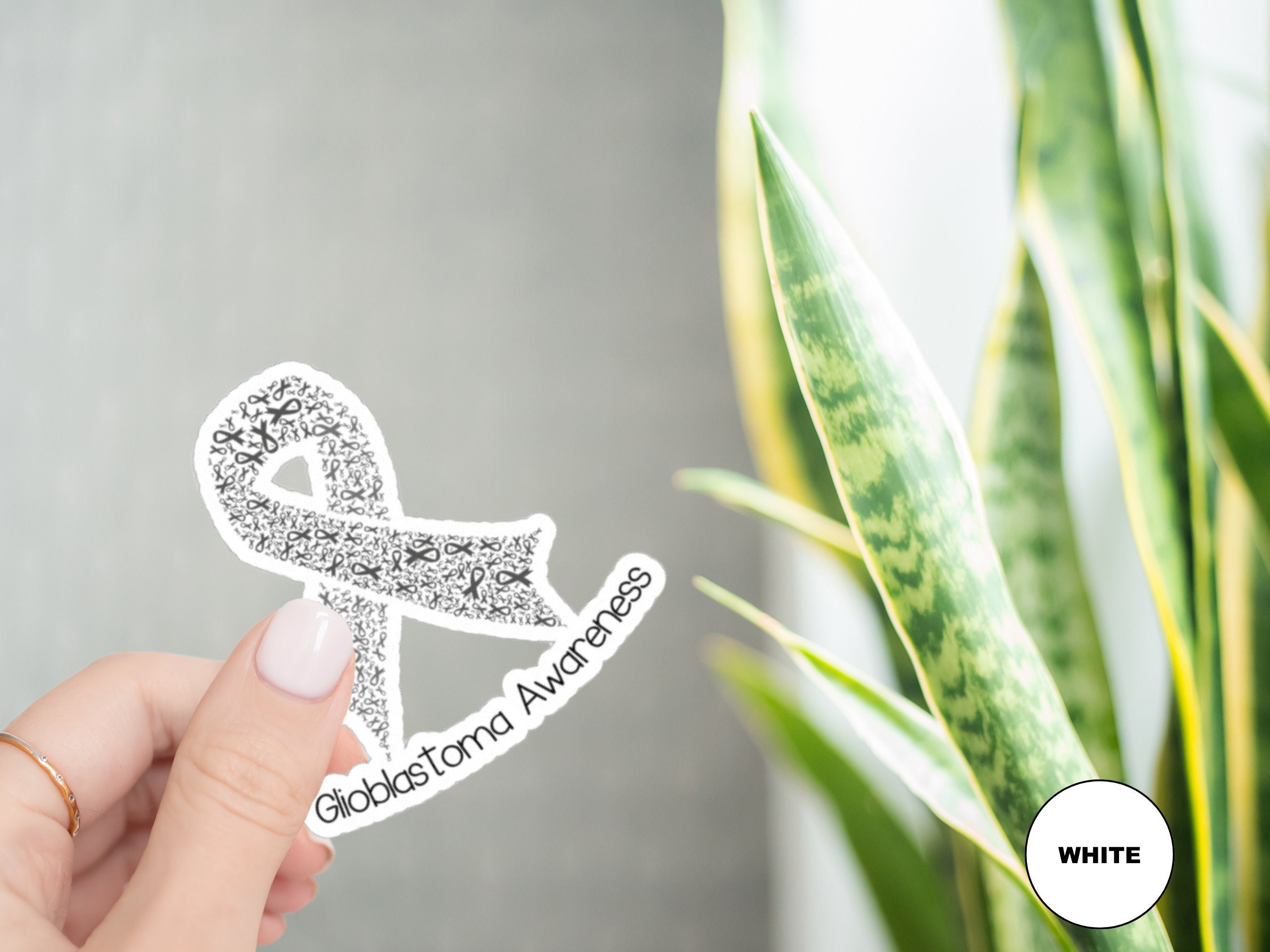 Glioblastoma Sticker for Glioblastoma Awareness Gift for Brain Tumor ...