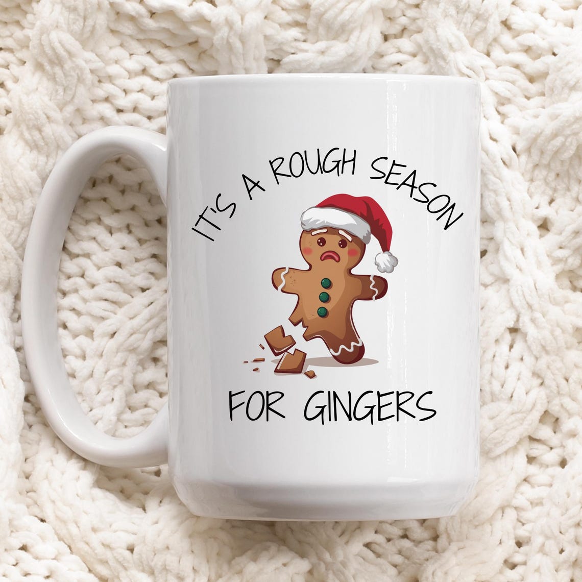 Gingerbread Man Mug Gingerbread Cookie Tea Cup for Bestie Funny ...