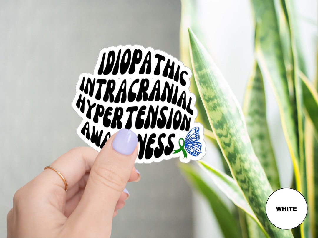 IIH Awareness Sticker IIH Sticker CUSTOM Awareness Ribbon Sticker ...