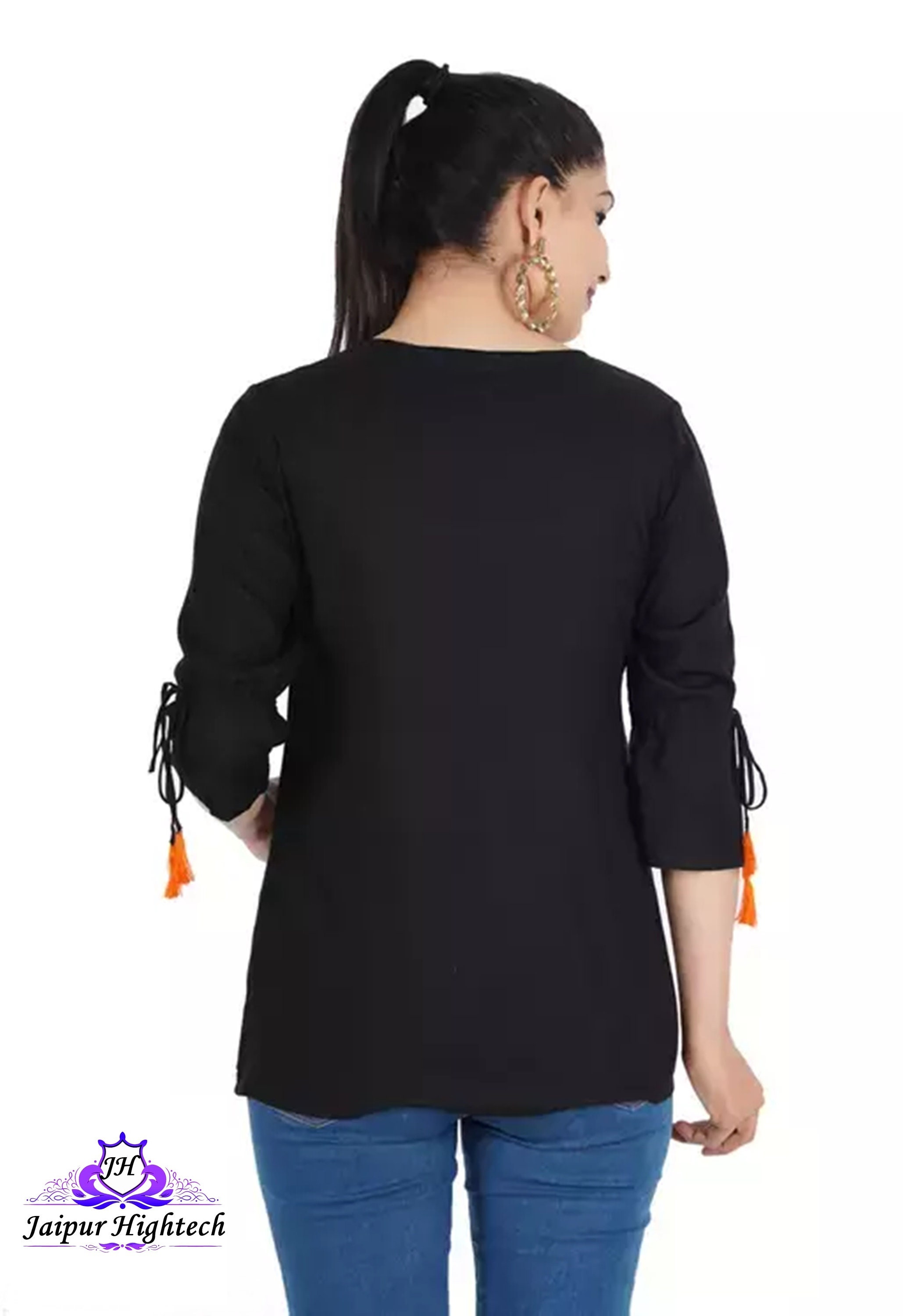 Womens Wear Embroidered Gorgeous Blouse Folk Hippie Boho Style ...