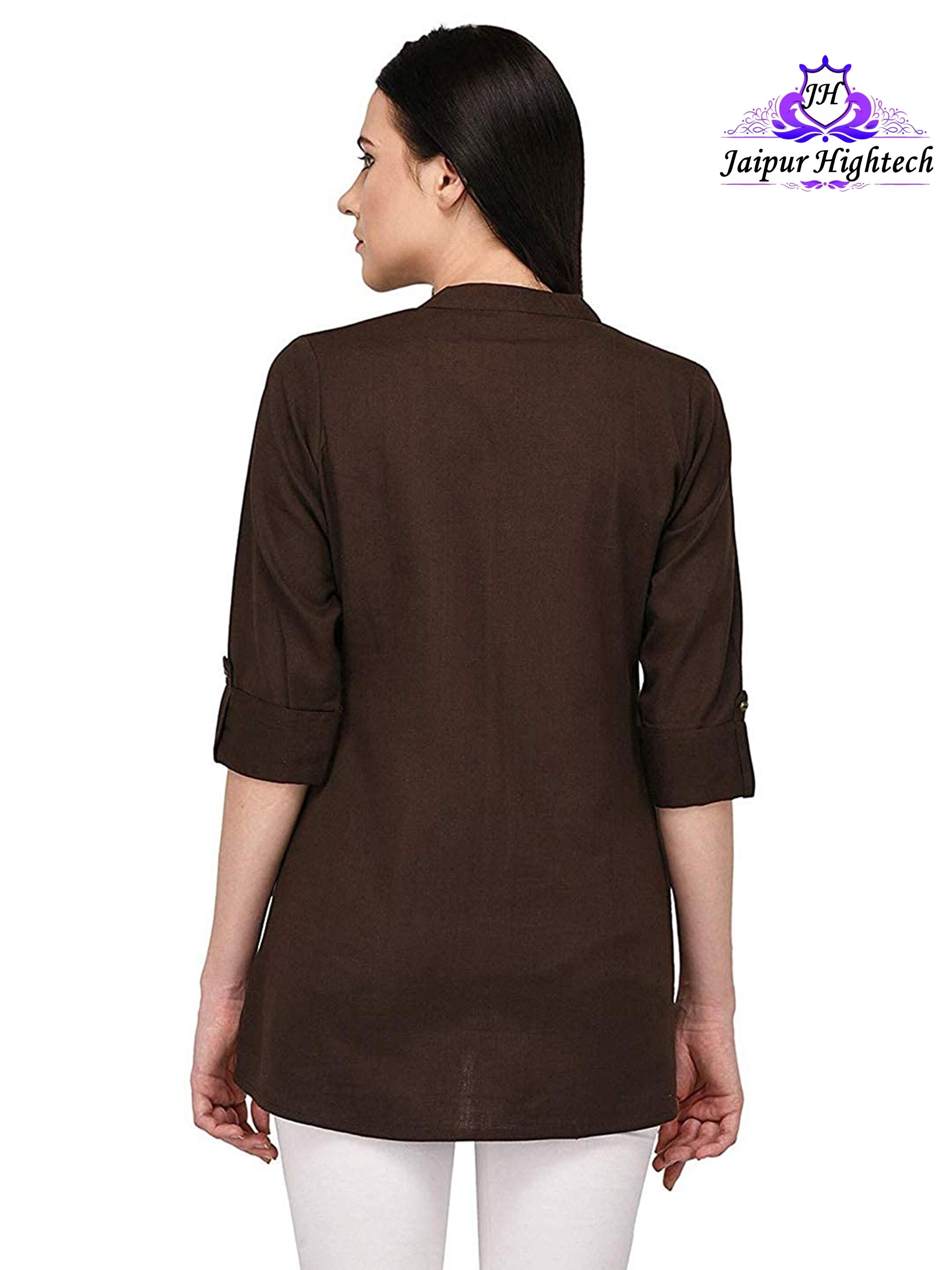 Indian Beautiful Women Wear Button Down Shirt Traditional - Etsy