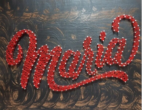MARIA String Art Template - Etsy