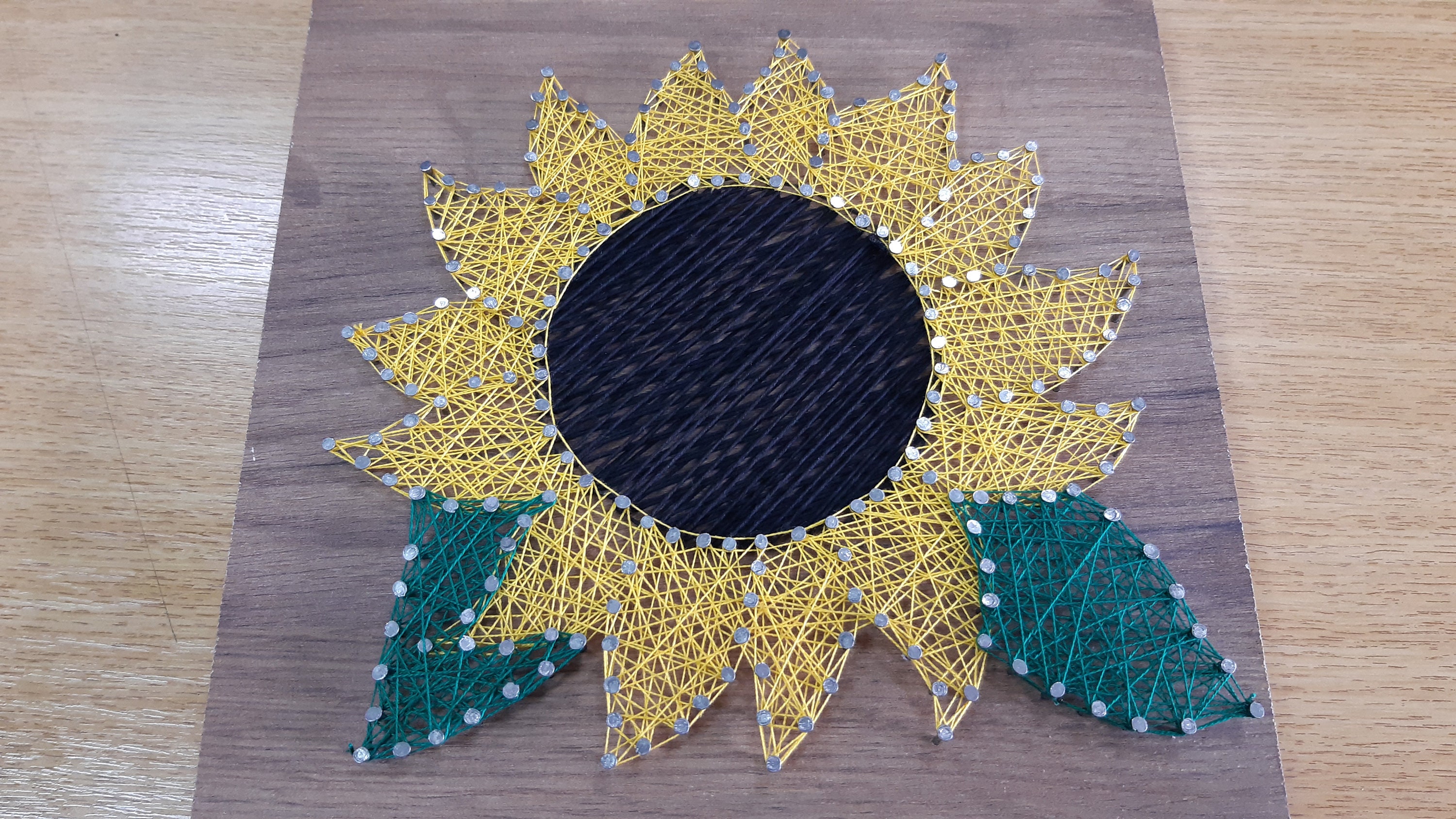 SUNFLOWER - String Art Template - Etsy