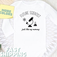 Trust Me My Mom's a Scientist Baby Clothes, Scientist Baby Gift, Gift ...