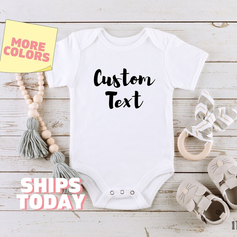 Custom Baby Clothes - Etsy