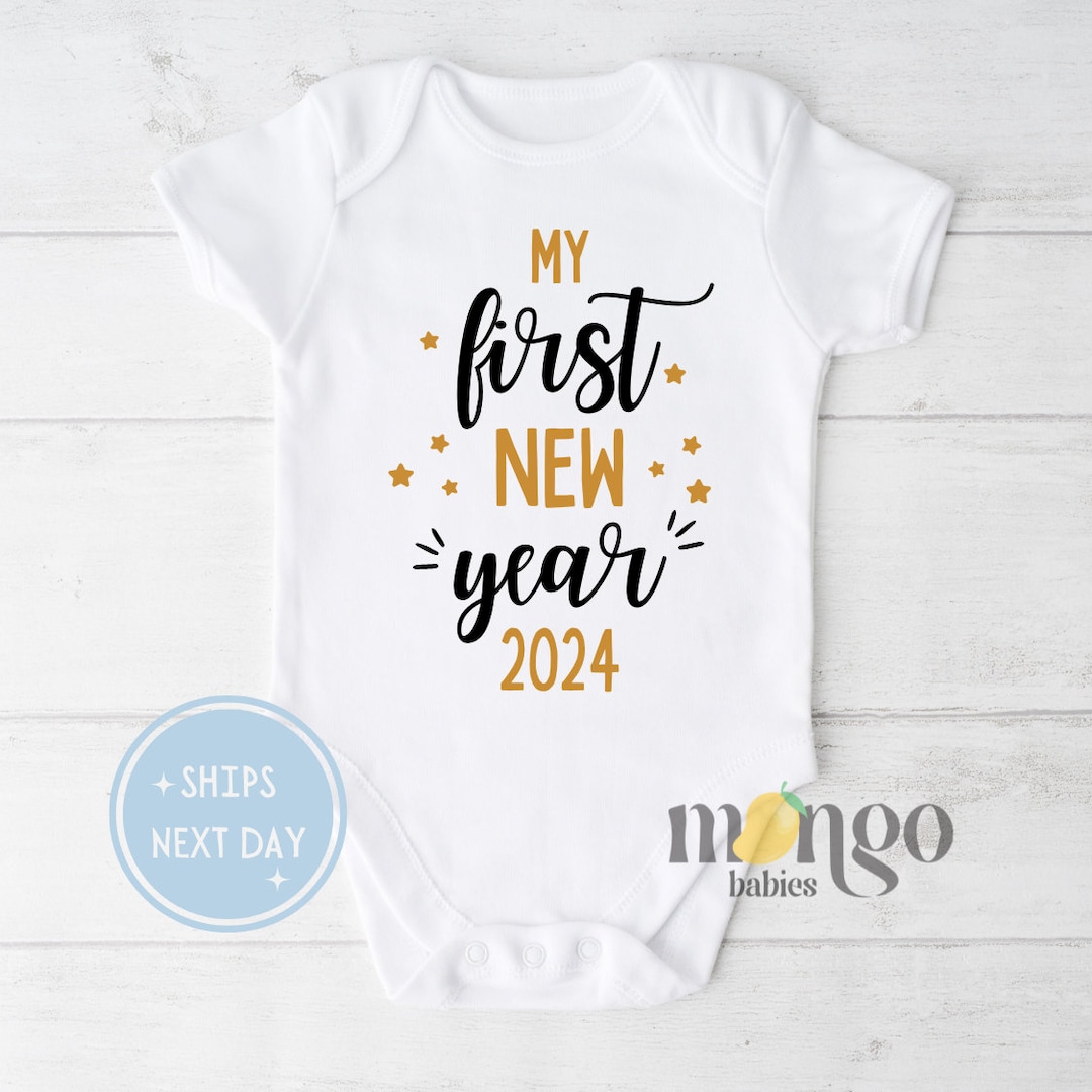 My First New Year Baby Onesies® Brand New Year Gift First New Year Baby ...