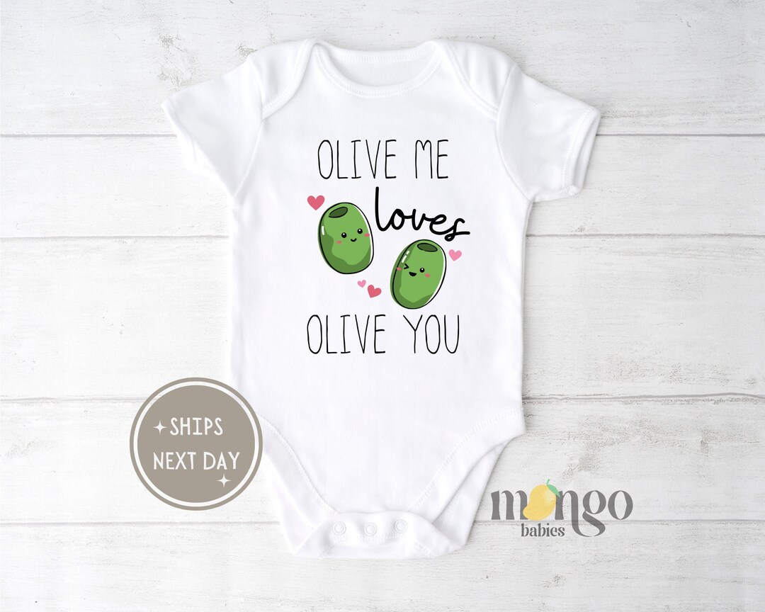 Olive Me Loves Olive You Baby Onesies® Brand Olive Me Loves All of You ...